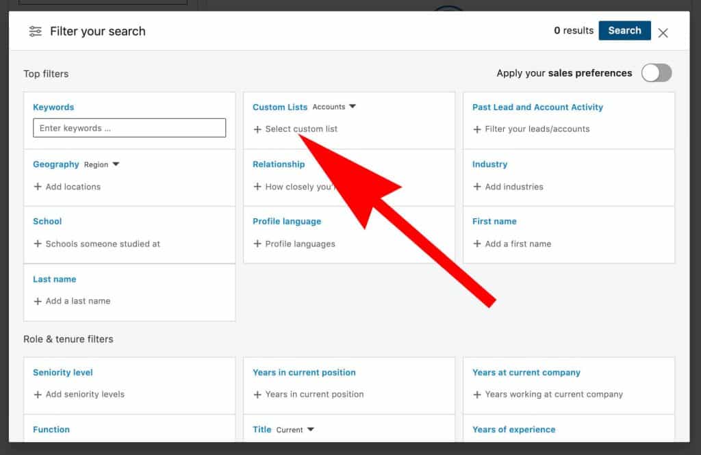How to Create and Share an Account List in LinkedIn Sales Navigator ...